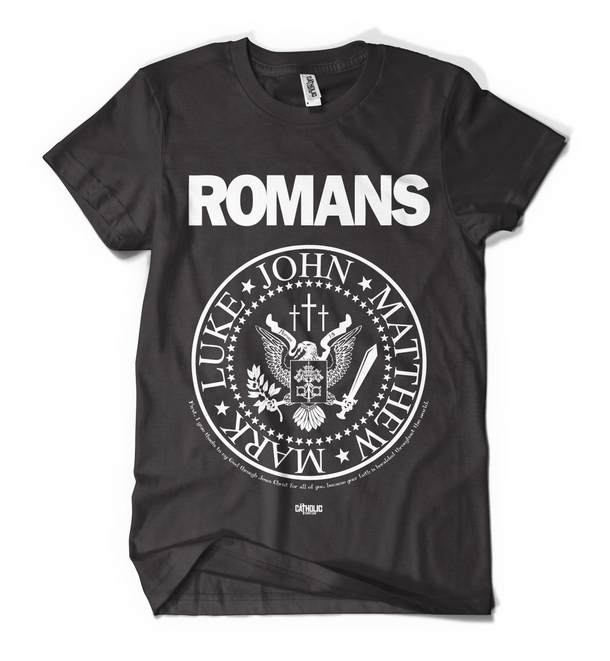 Romans Tshirt - Catholic, Christian T shirt, My Catholic Tshirt